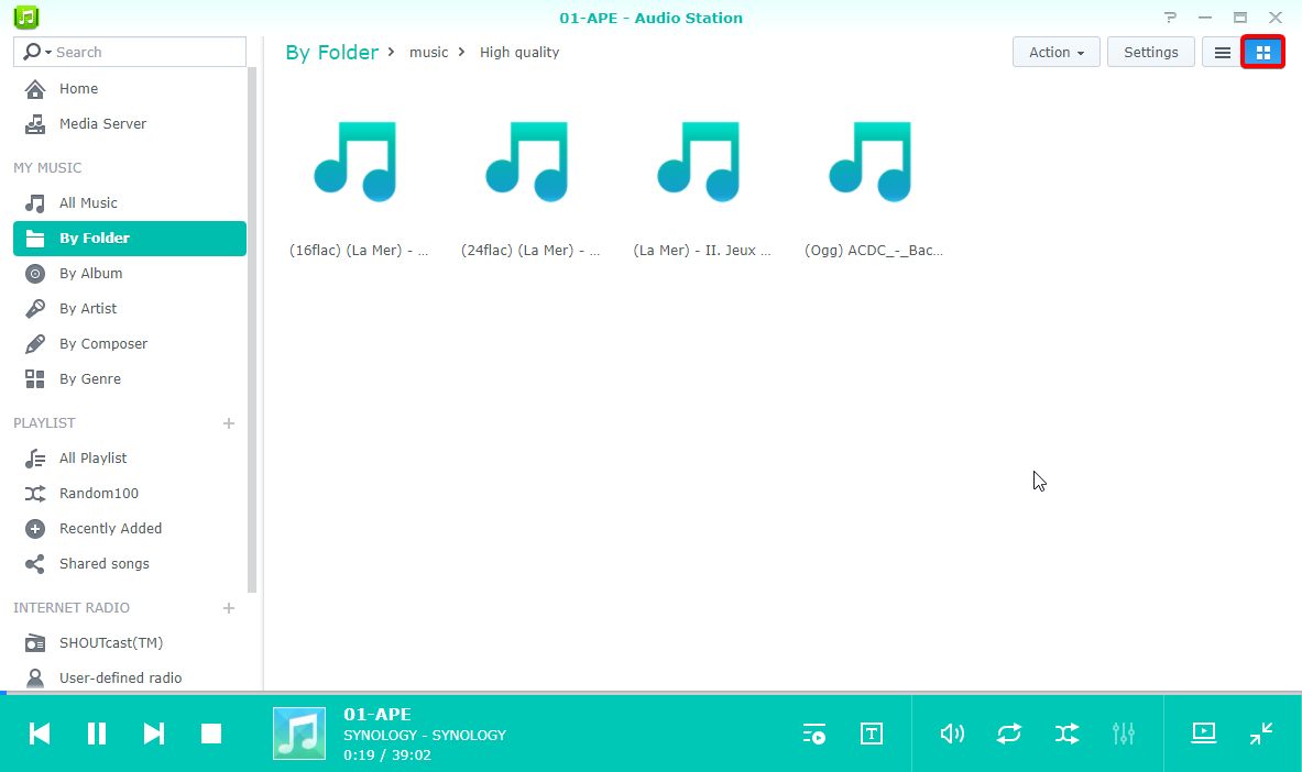 Storing files to Synology NAS from a Windows PC within the local network